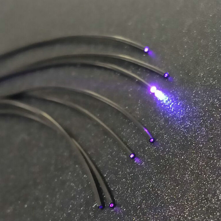 1~50m Inner 3.0mm Diameter Black Cover PMMA Plastic End glow Fiber ...