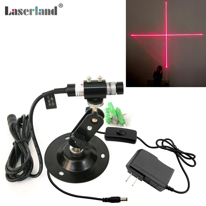 1255 5mw 10mw 50mw Hair Cross Line Red Laser Diode Module 650nm ...