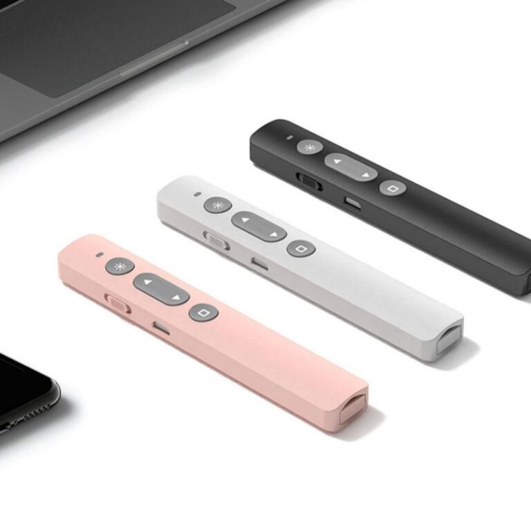 RF 2.4GHz Wireless Presenter For Presentation Clicker Red Laser Star ...