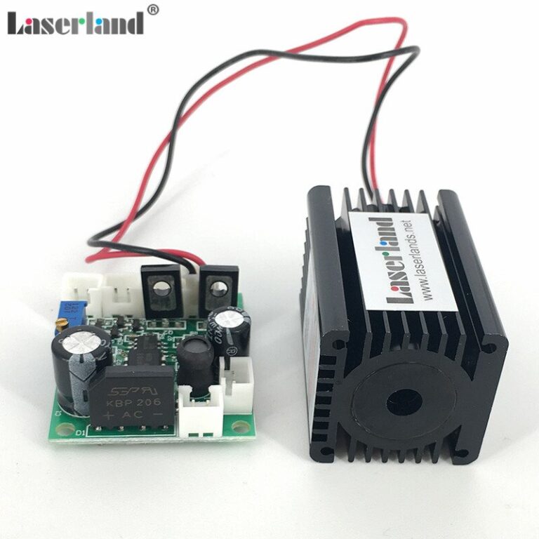 200mW 405nm Blue Violet Purple Laser Diode Module 12VDC TTL Stage ...