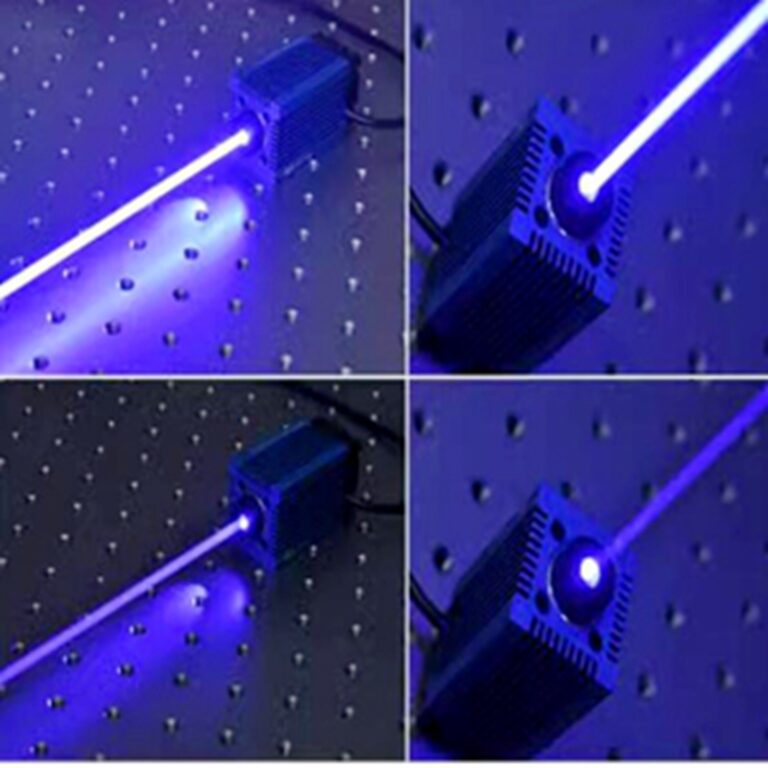 405nm 200mw~500mw DC 12V blue-violet laser diode module with cooling ...