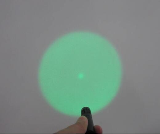 54.02° solid circle homogenization effect: red, green and blue laser ...