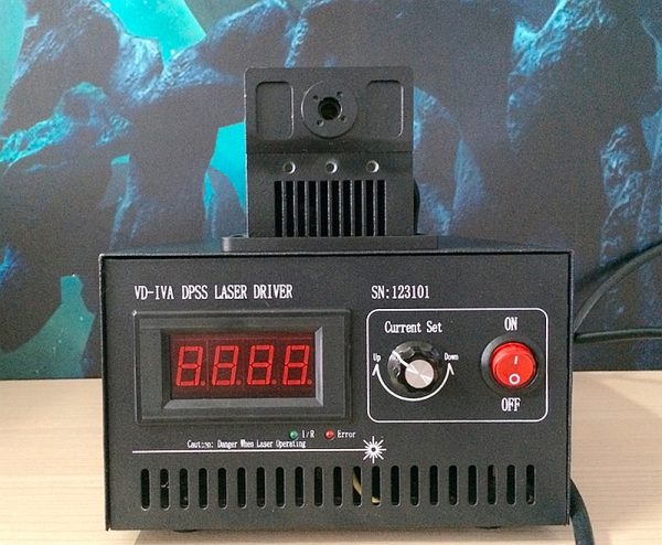 589nm Laser DPSS Diode Pumped Solid State Yellow Laser Output Power 1W ...