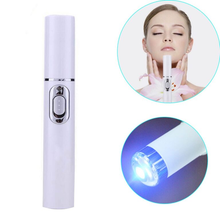 Acne Laser Pen Portable Blue Light Laser Therapy Pen Wrinkle Removal ...