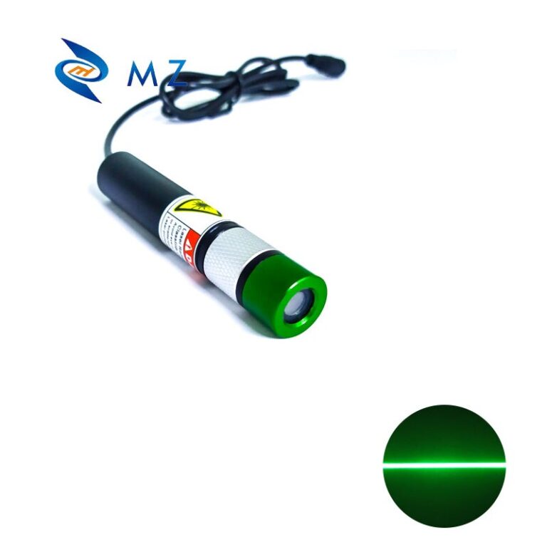 Adjustable Focusing D18mm 520nm 80mw 5/12/24V Green Line 110DEG Laser ...