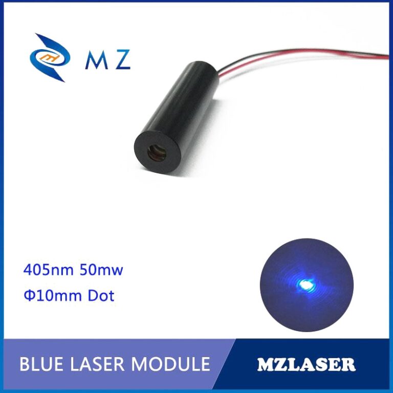 100mW 405nm Blue Violet Purple Laser Diode Module 12VDC TTL Stage ...