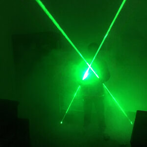 Green Laser Sword Mini Dual Direction For Stage Show Double-Headed Wide ...