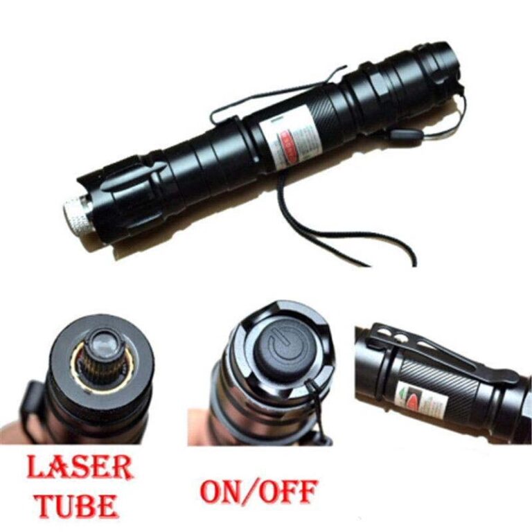 Green laser pointer High powerful 5mw lasers pen Rifle Scope Adjustable ...