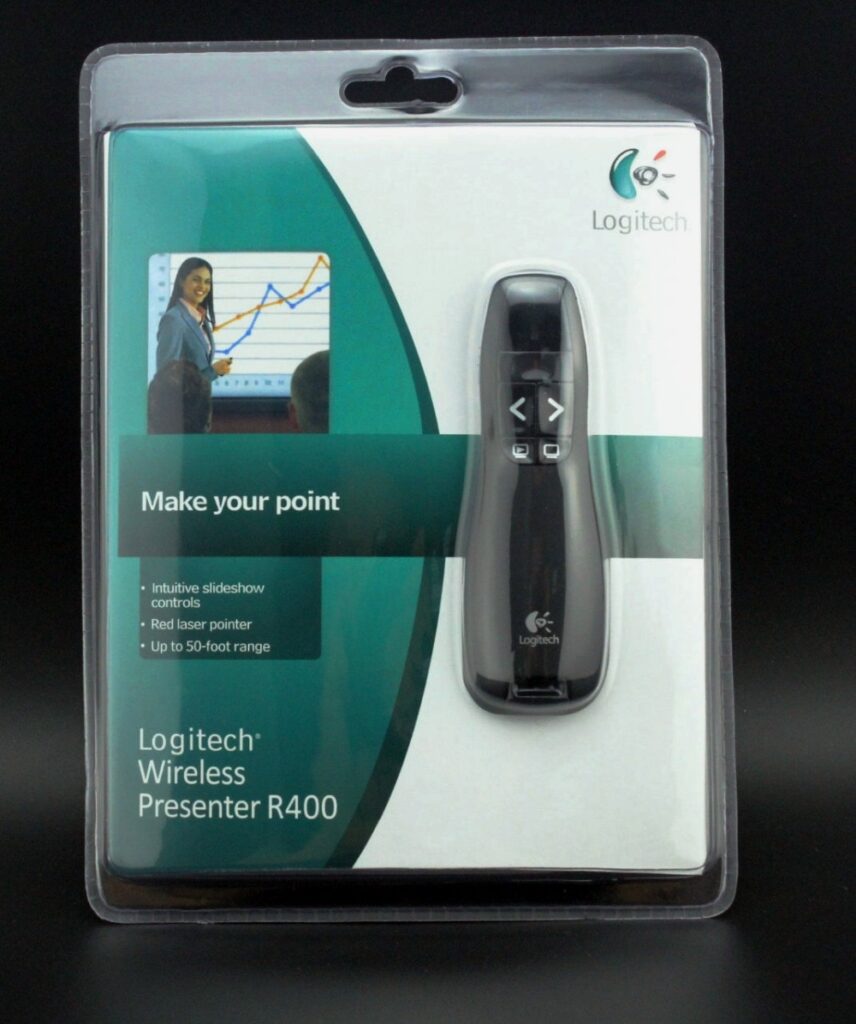 PPT Laser Pen Laser Pointer on Powerpoint Logitech project R400 remote ...