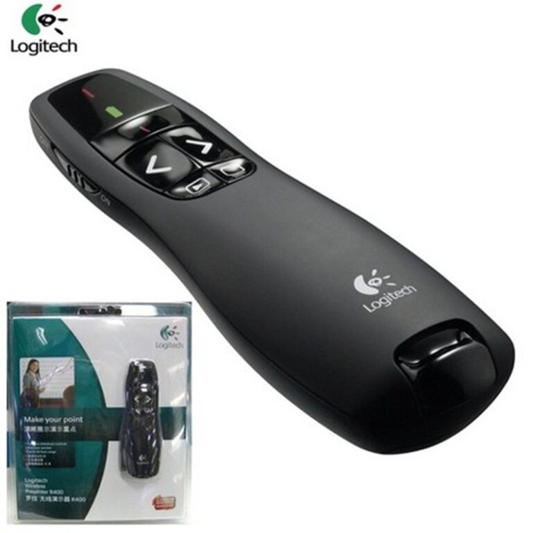 JSHFEI USB Wireless Presenter Red Laser Pointer PPT Remote Control ...