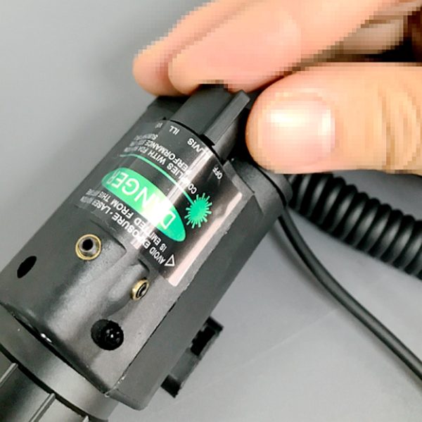 Laser Beam Sight Integrated LED Flashlight 3 Module Laser Beam & LED ...