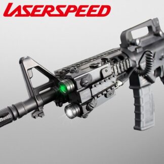 Military Aluminum Gun Laser Green/Red/IR Dual Laser Pointer for Rifle ...