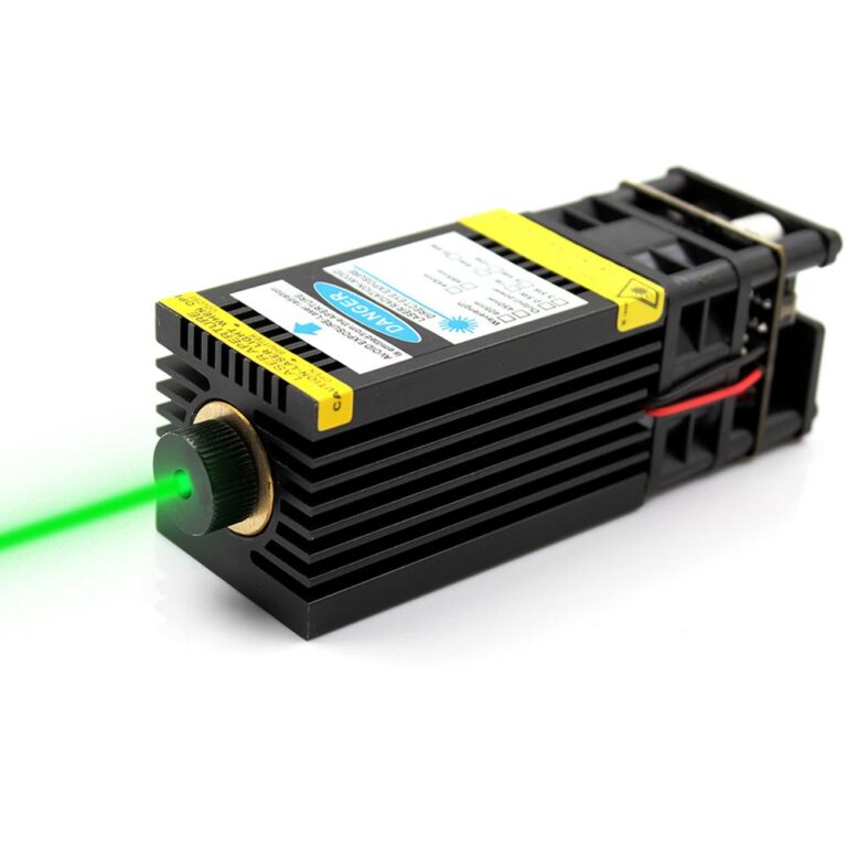 520nm 1W Green Laser Module 12V Focusable DIY Laser Head 1000mW Diode ...