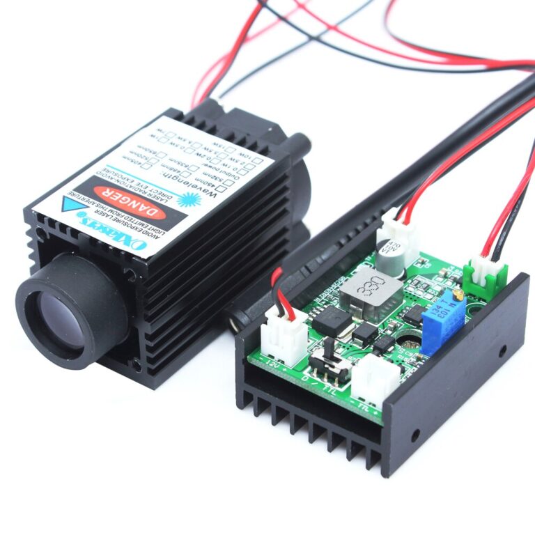 520nm 1W Green Laser Module Fat Beam Bird Scaring Deterrent Laser Head ...