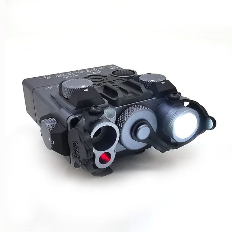 PEQ-15A DBAL-A2 Dual Beam Aiming IR & Red Laser LED White Light ...