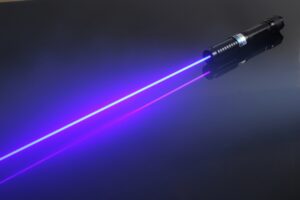 Powerful Blue Handheld Laser Pointer Torch 1000mW 1W Output Power ...