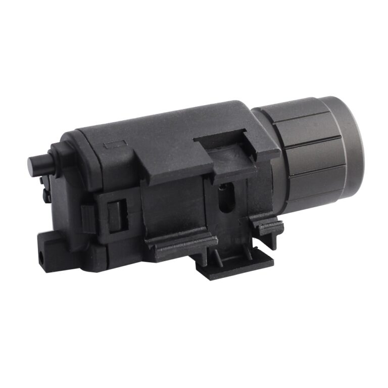 Red Laser Sight LED Flashlight with 20mm Picatinny Rail Mount for Glock ...