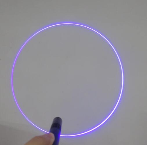 Red green and blue large circle laser positioning light hollow circle ...