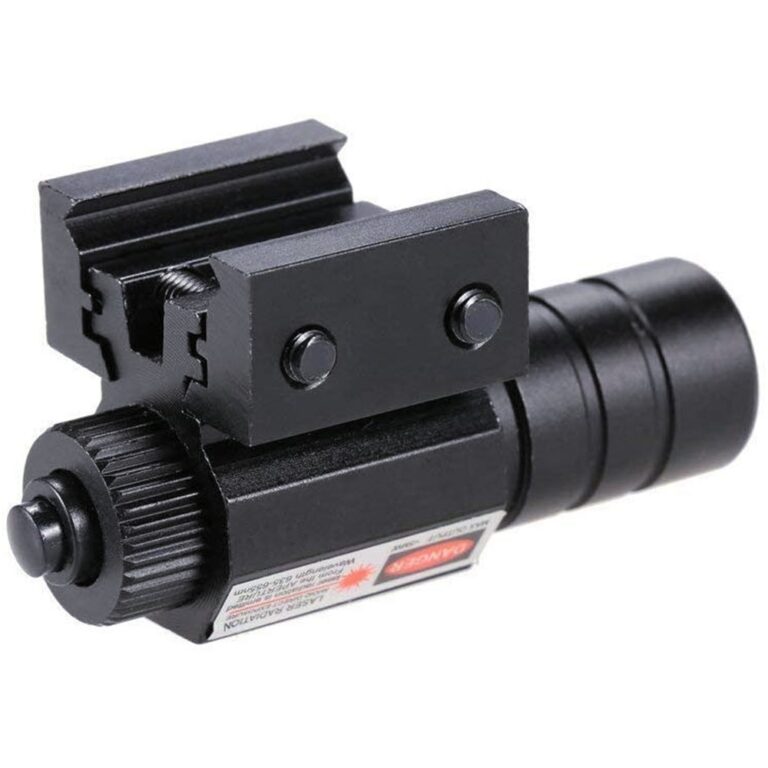 Tactical Red Green Dot Laser Sight Scope 11mm 20mm Adjustable Picatinny Rail Mount Rifle Pistol ...