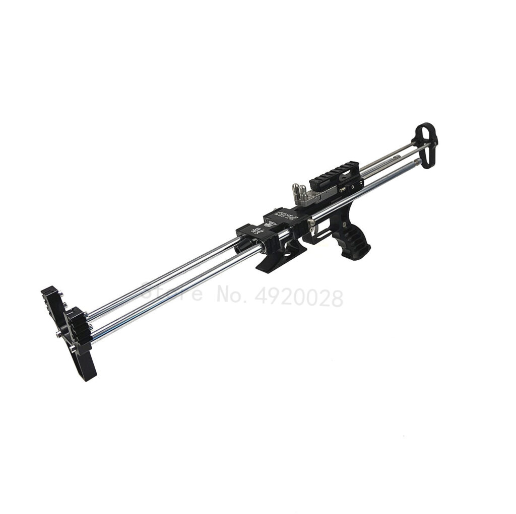Telescopic Slingshot Upgraded Powerful Metal Rifle Bow Catapult with ...