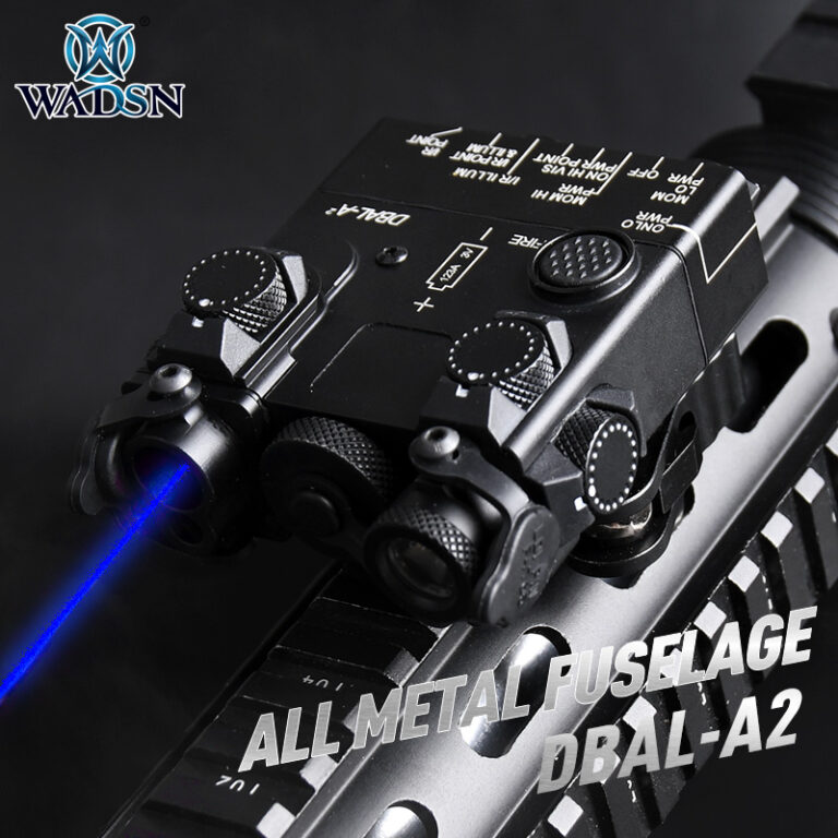 WADSN DBAL-A2 Metal Blue Laser IR Sight Tactical Flashlight Indicator ...