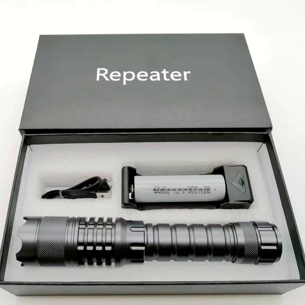 White Beam Laser Torch Flashlight Brightest Light - BeamQ