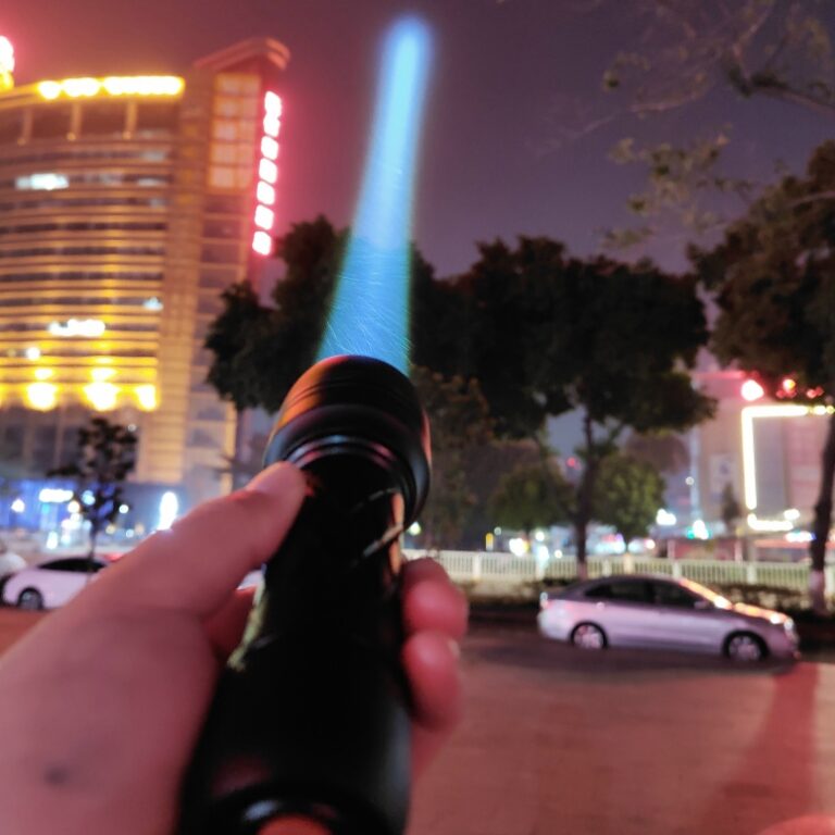 White Beam Laser Torch Flashlight Brightest Light - BeamQ Laser