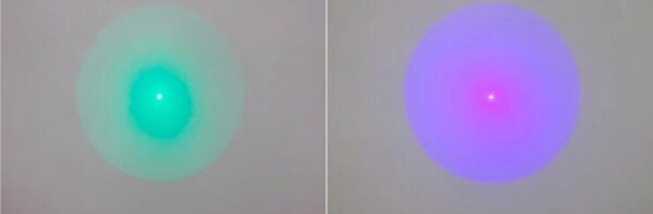 1.432°-36° solid circle homogenization effect: red green and blue laser research experiments ...